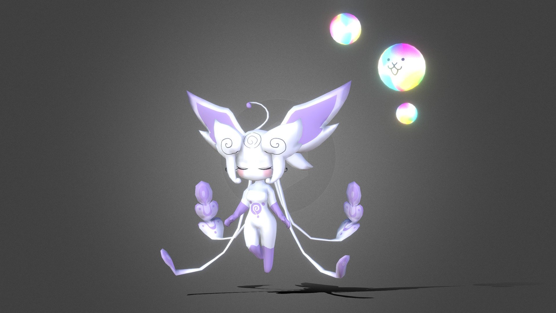 The Battle Cats - Luminalia - Download Free 3D model by Tepobeso ...