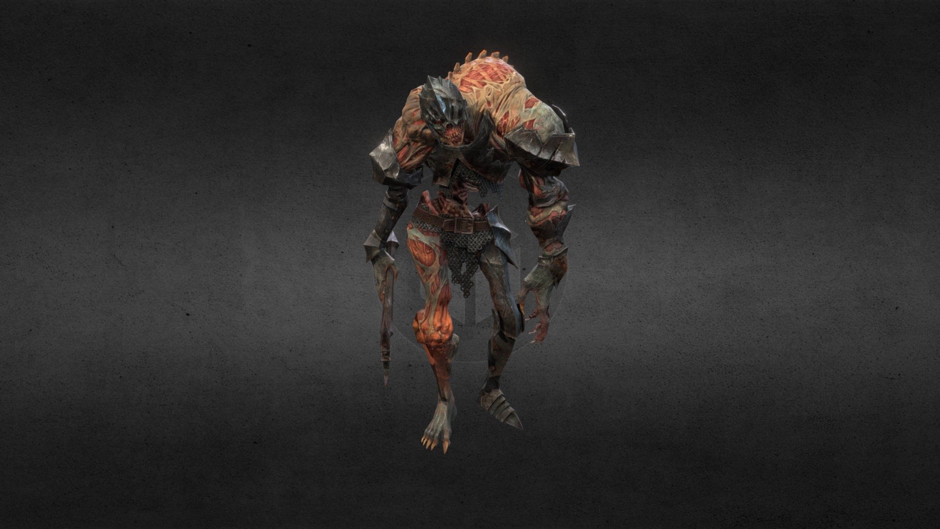 Zombie - 3D model by YegorSmirnov [a68b4c3] - Sketchfab