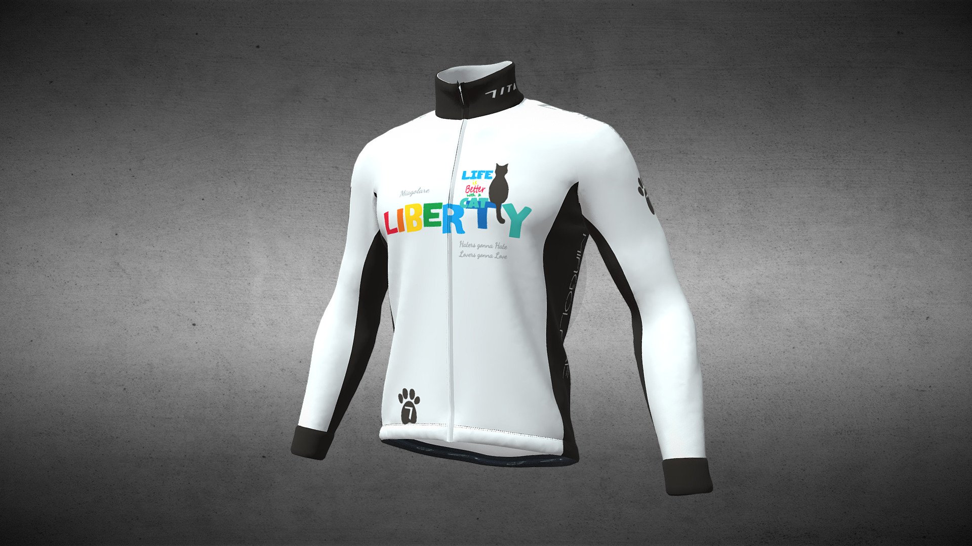 7ITA LIBERTY CAT - 3D model by GIESSEGICUSTOM [a68b6ec] - Sketchfab