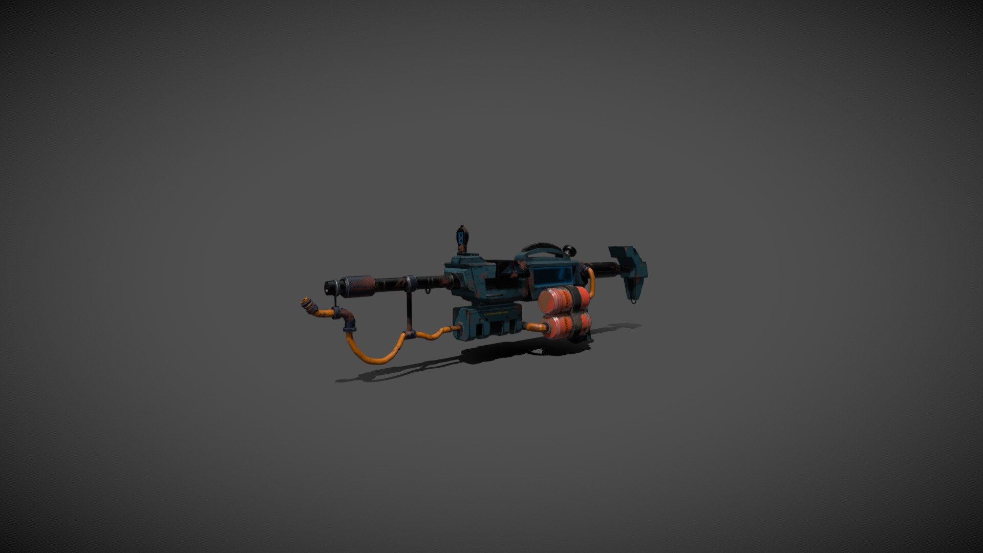 Flame Thrower Next Gen Asset - 3D model by ecooper1 [a68e7b4] - Sketchfab