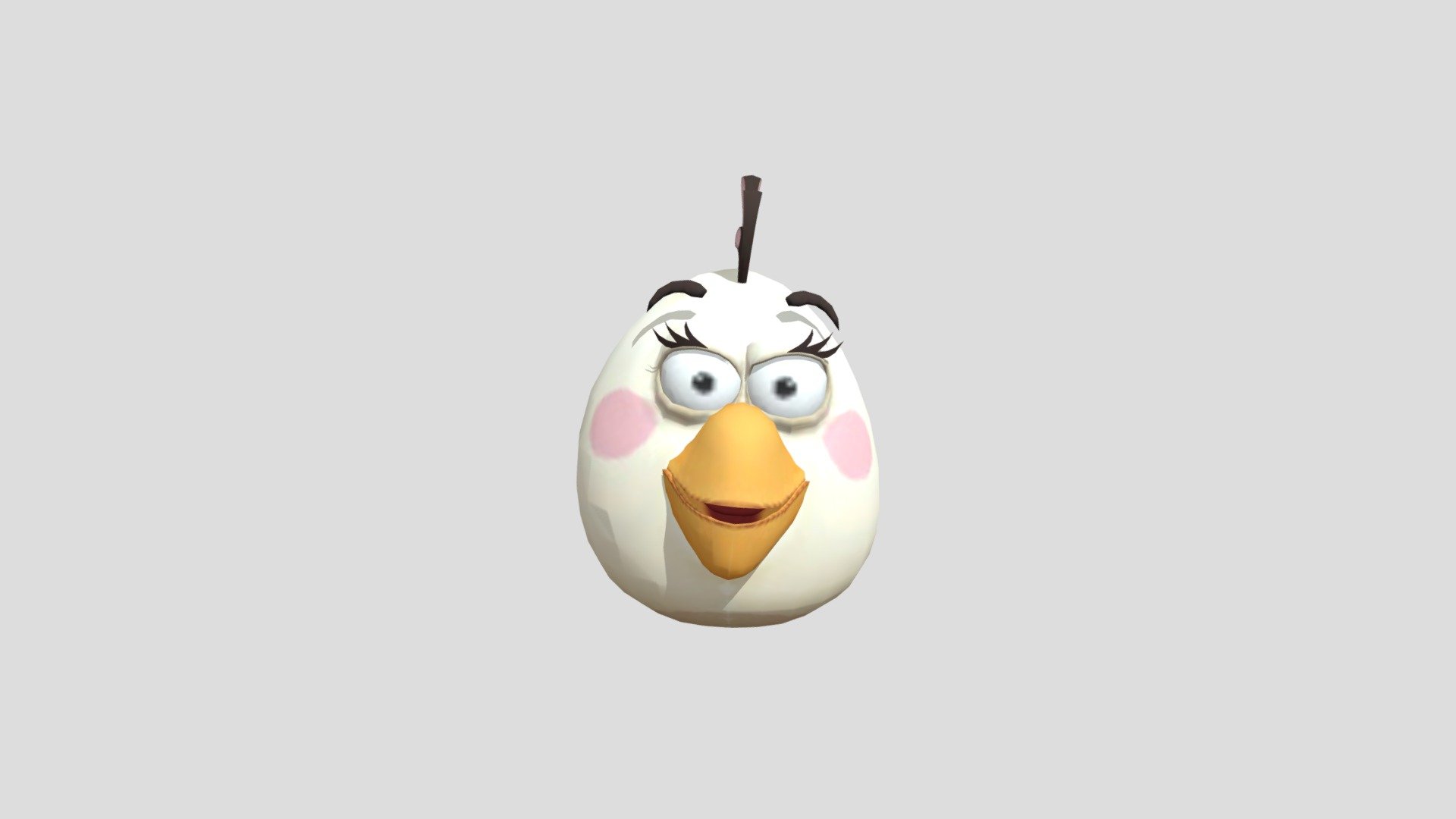 Mobile - Angry Birds Go - Matilda - Download Free 3D model by ...