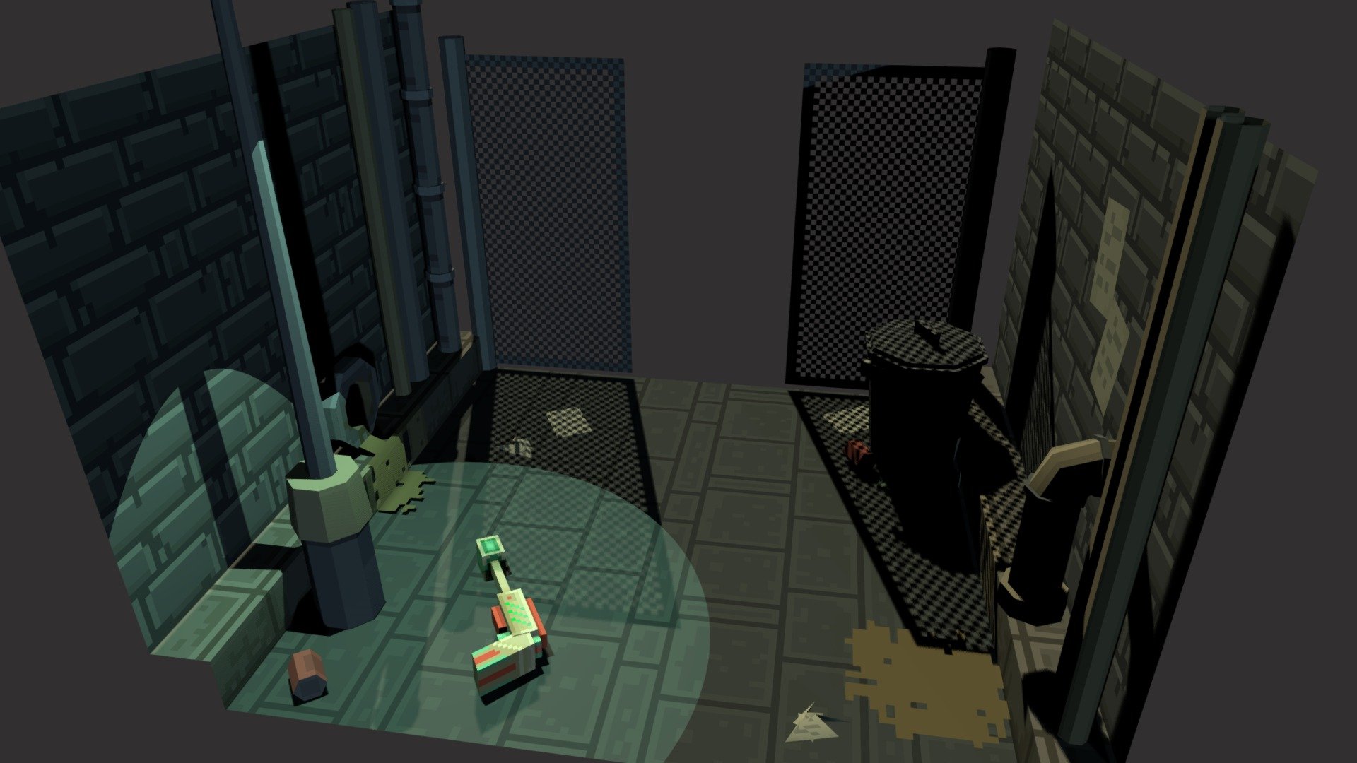 Alleyway - 3D model by Shannon Webster (@shannonwwweb) [a691d16 ...