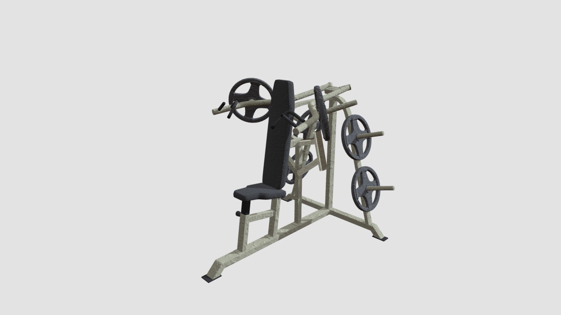 Gym equipment - Buy Royalty Free 3D model by Evermotion [a691e57 ...