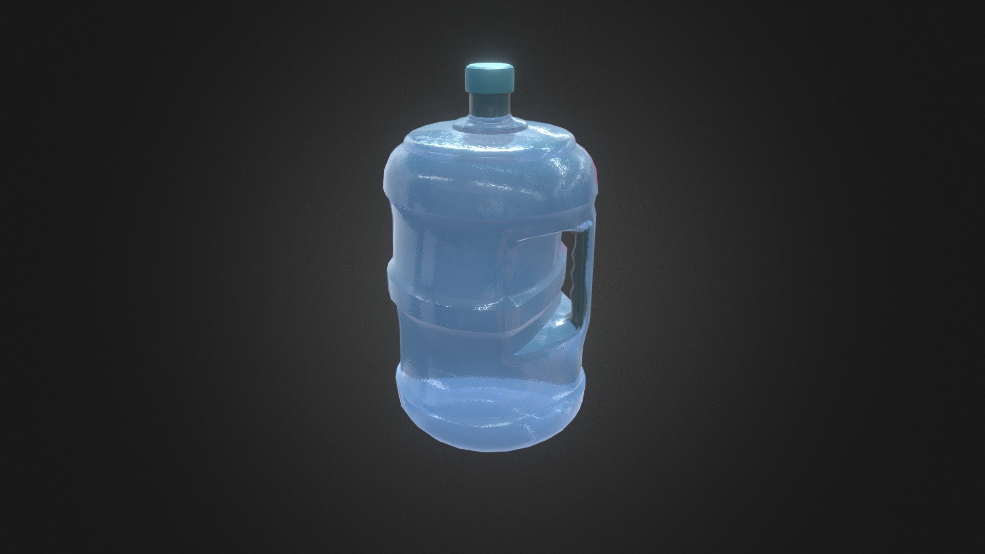Plastic Water Jug - Download Free 3D model by Aparicio Silva 3D ...