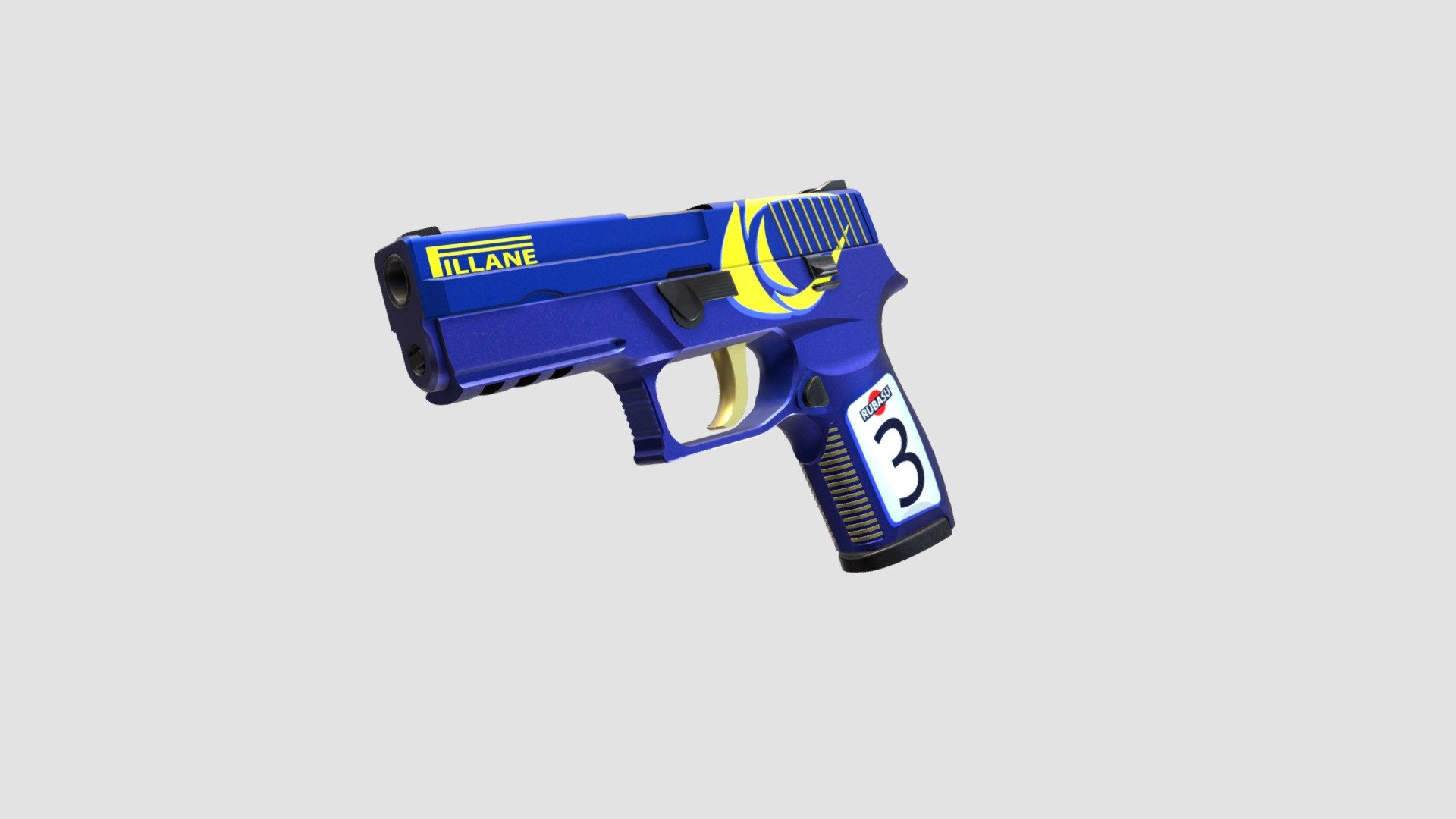P250 Flatout - 3D model by Acktle [a694e76] - Sketchfab