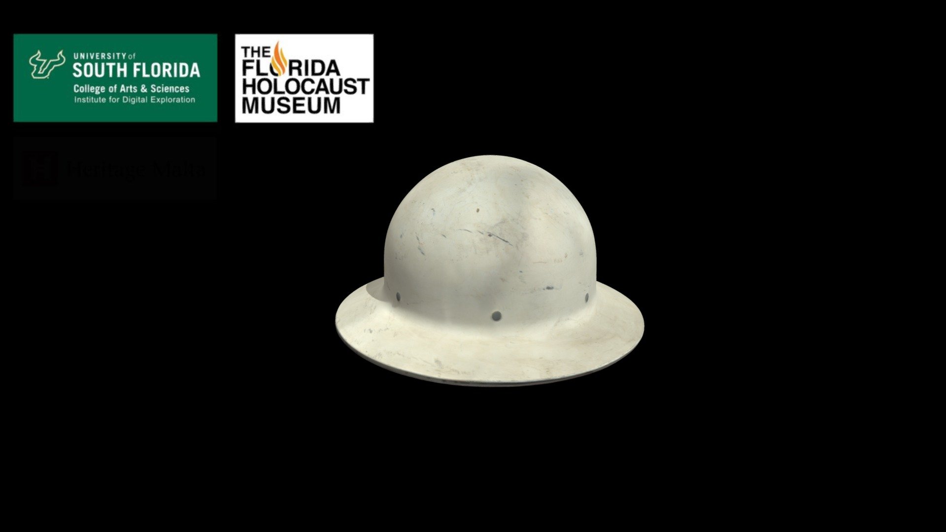 Youth Patrol "White Hat" - 3D model by USF Institute for Digital ...
