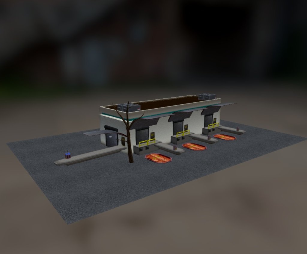 Shipping & Storage Facility - 3D model by Cameron Edwards (@aodhan ...