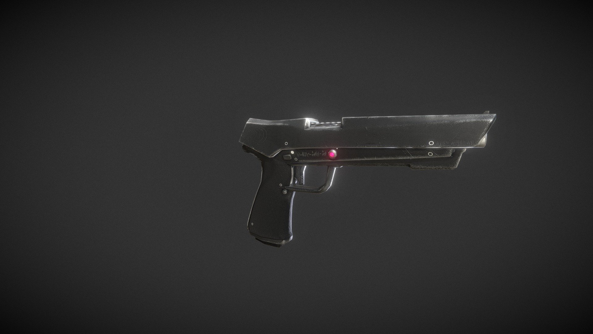 Laser Pistol - 3D model by polygonmaker [a697751] - Sketchfab