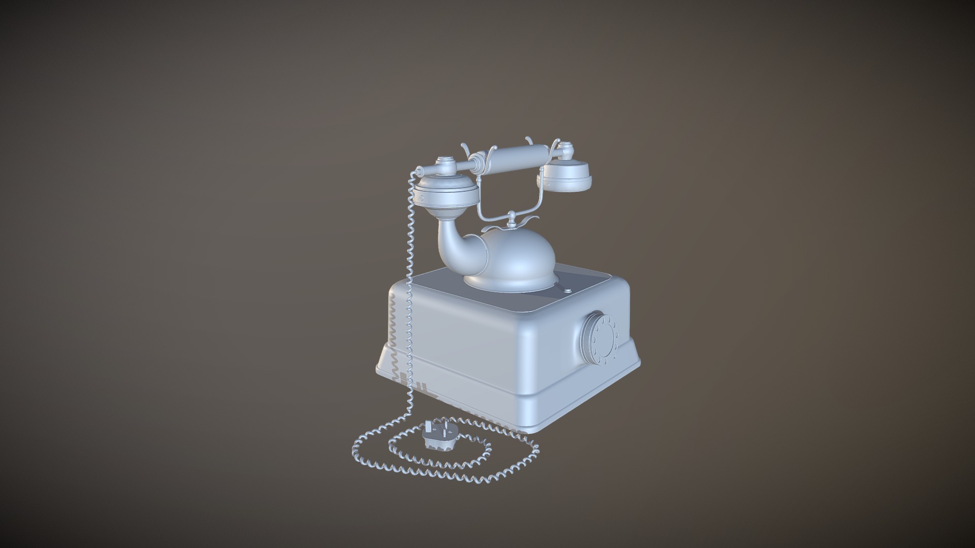 Victorian Telephone - 3D model by JakeCross [a697a8e] - Sketchfab