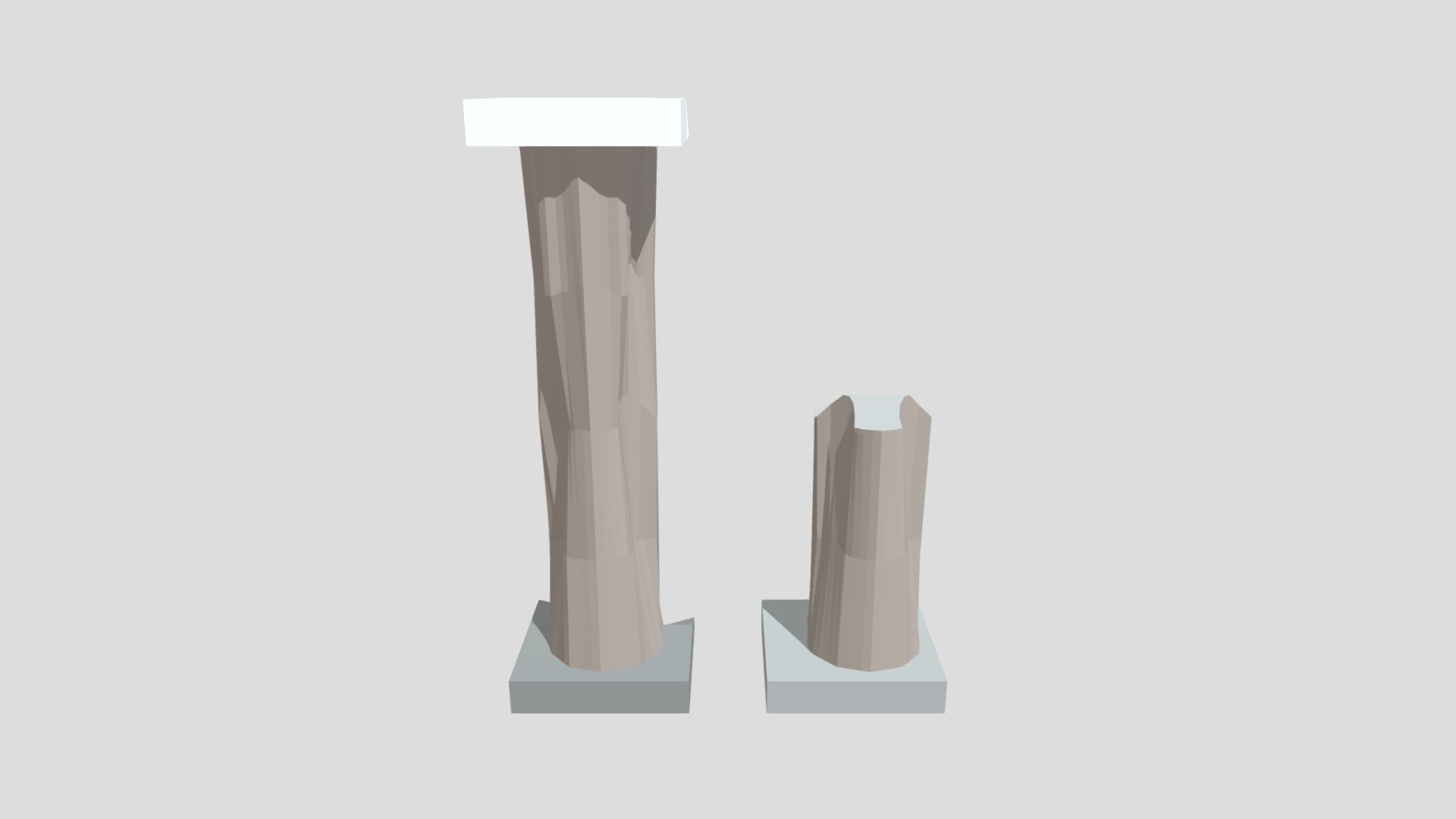 Broken Ancient Pillar - Download Free 3D model by 1Wellitu [a698703 ...