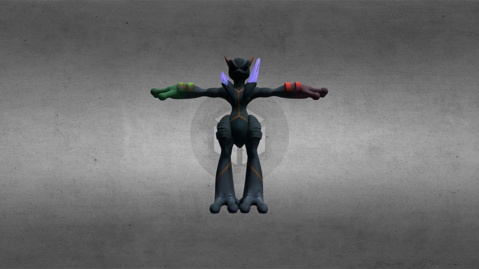 Pokken Tournament - Shadow Mewtwo - Download Free 3D model by ...
