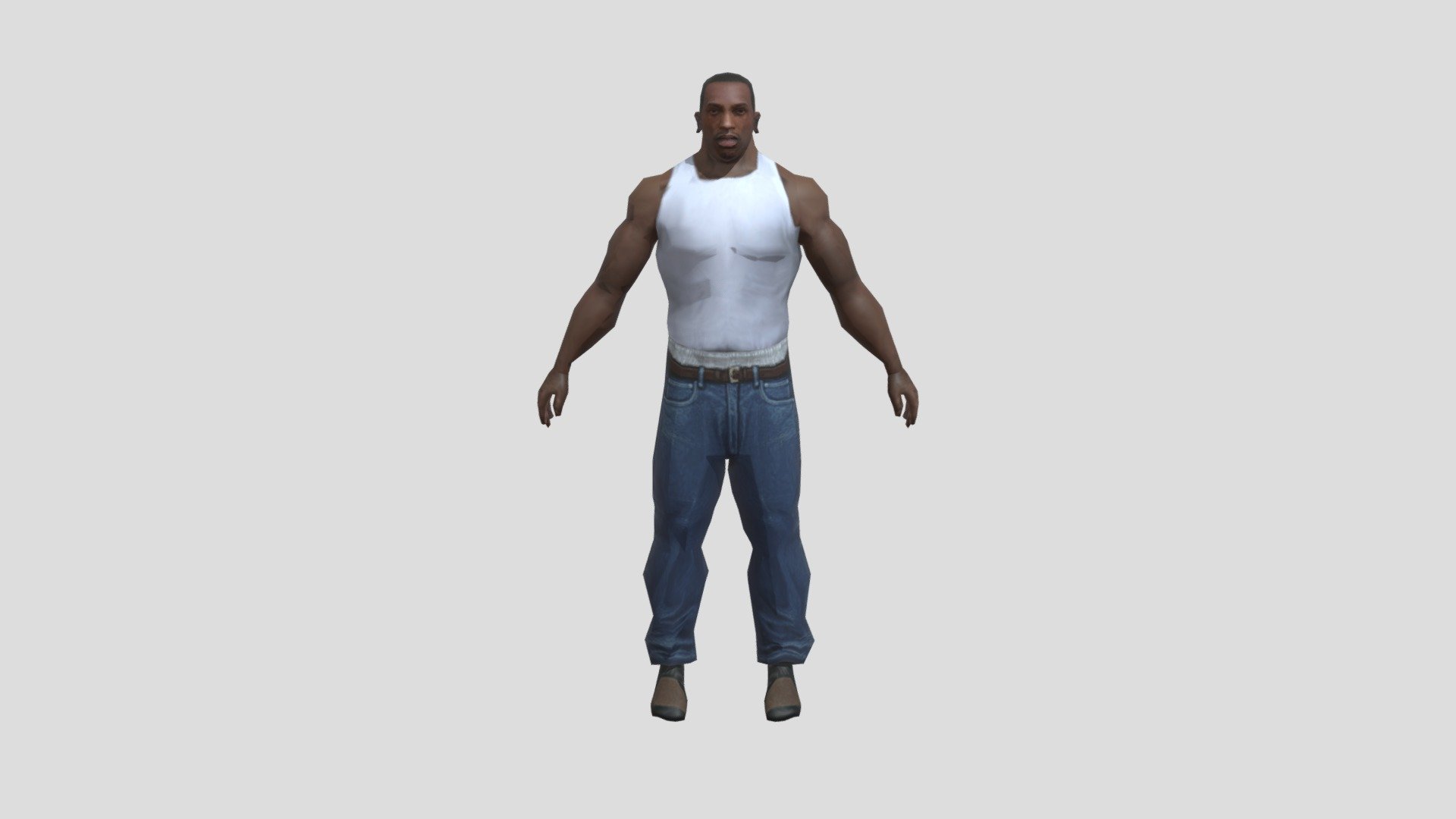 cj_from_gta_sanandreas - 3D model by latanikam18 [a69a052] - Sketchfab