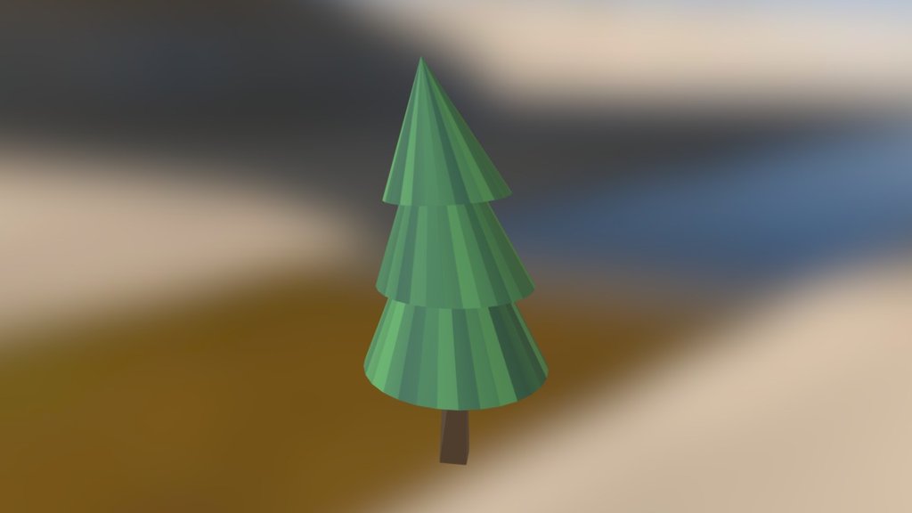 Arbre n°3 - Low poly - 3D model by PolyLama [a69ab53] - Sketchfab