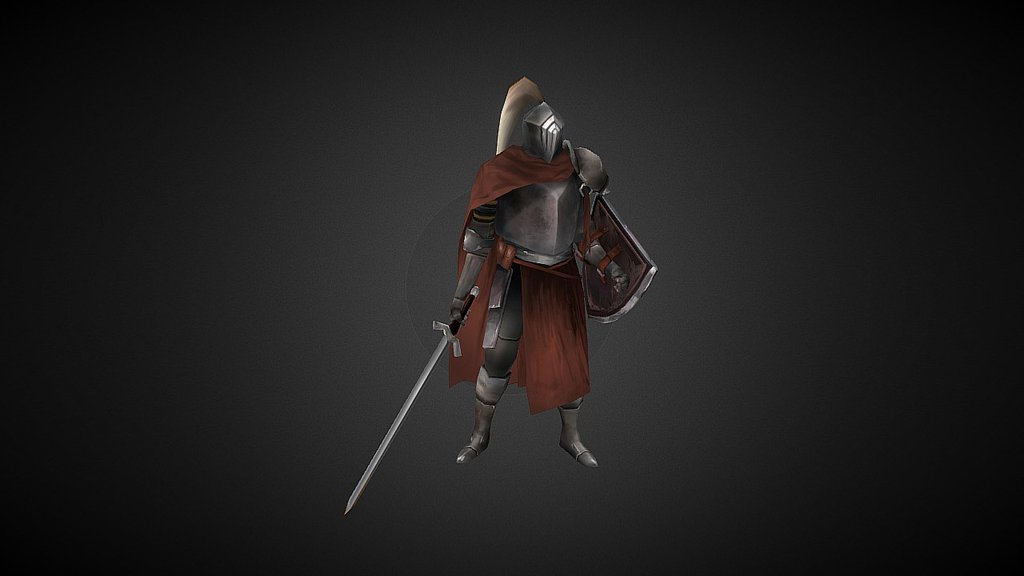 knight_low poly - 3D model by Patrick Chang (@pixieunionproduction ...