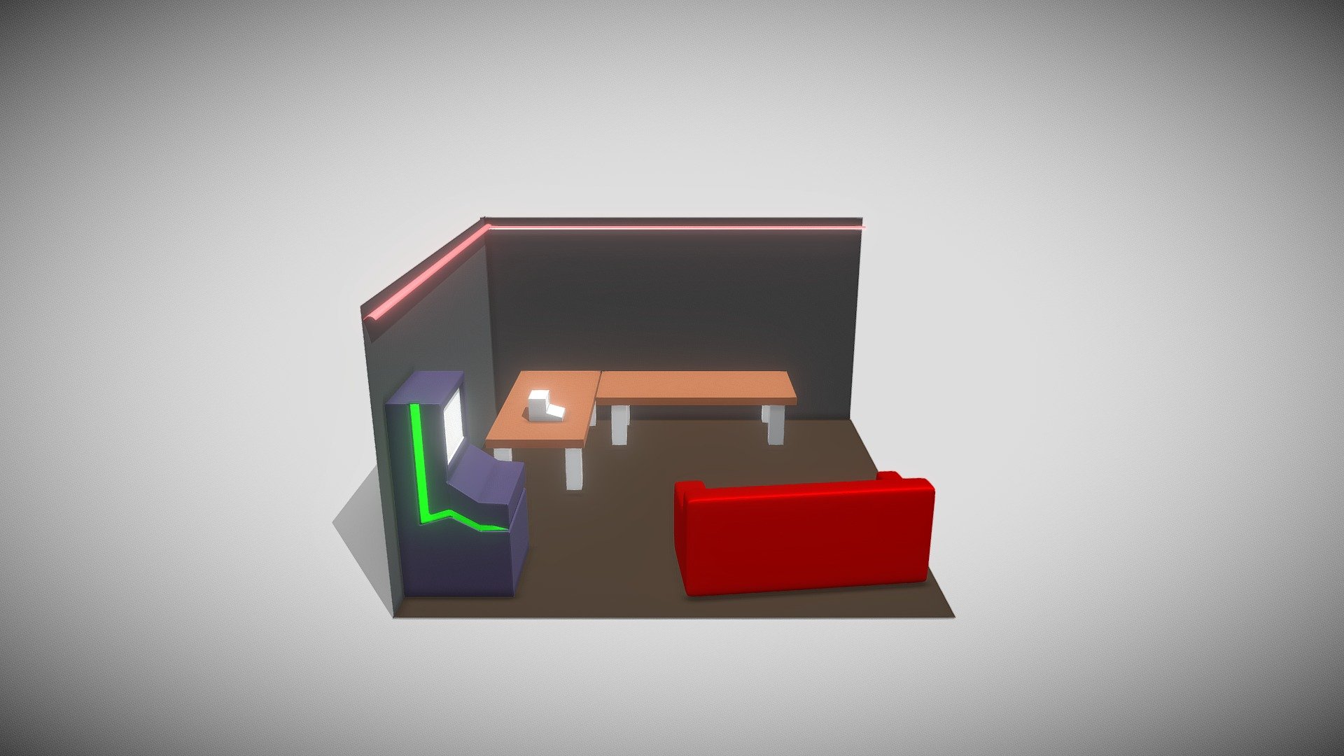 80s Hacker Room - Download Free 3D model by KXVXN [a69e177] - Sketchfab