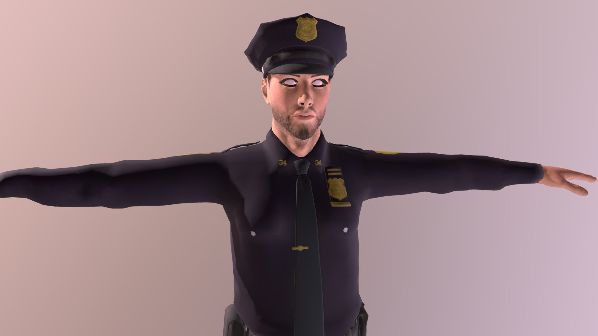 Purple Guy xr0n0s FBX - Download Free 3D model by W_P (@thecoolgamez78 ...