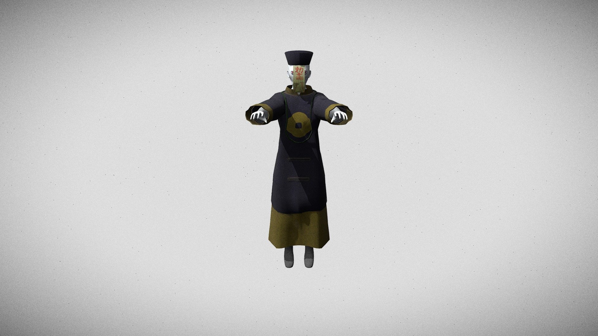 Jiangshi - 3D model by Adriano.Azevedo [a69fc99] - Sketchfab