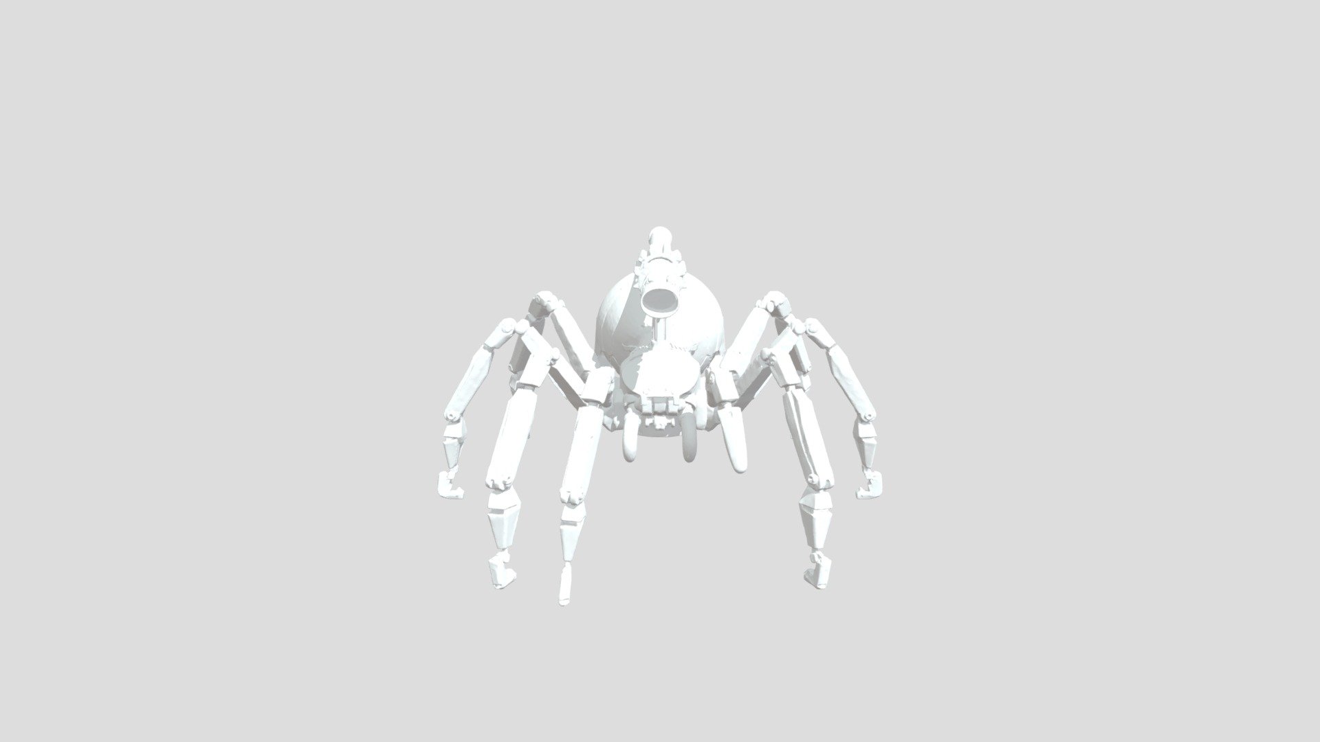 Mini gun spider - 3D model by nickknitter1994 [a6a0fad] - Sketchfab