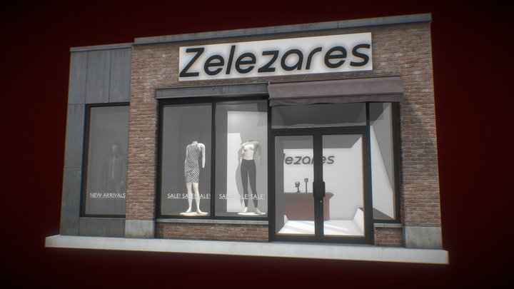 Store 3D models - Sketchfab