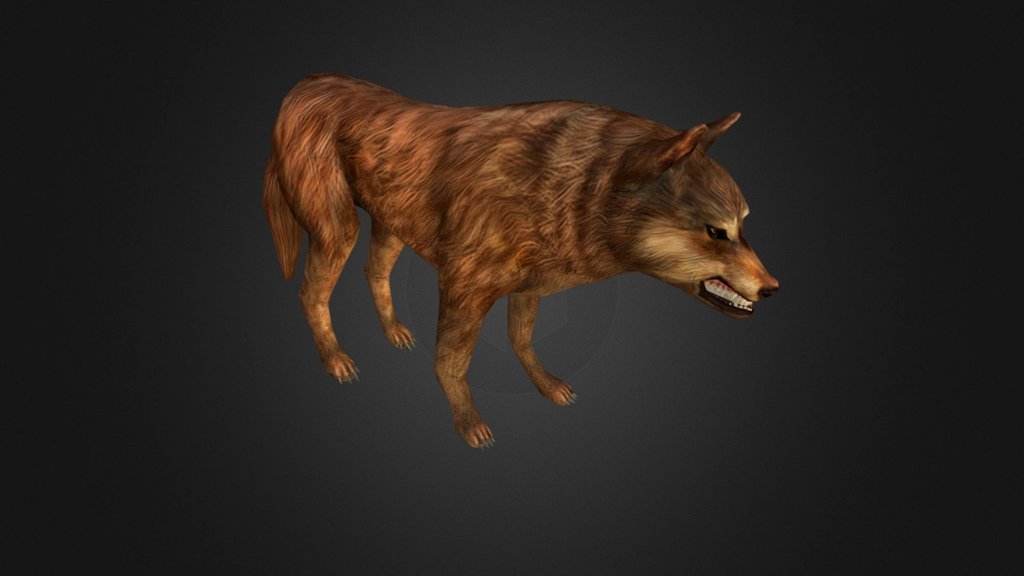 Wolf Animation Low Poly - 3D model by NuttyApps (@t.k) [a6a3371 ...