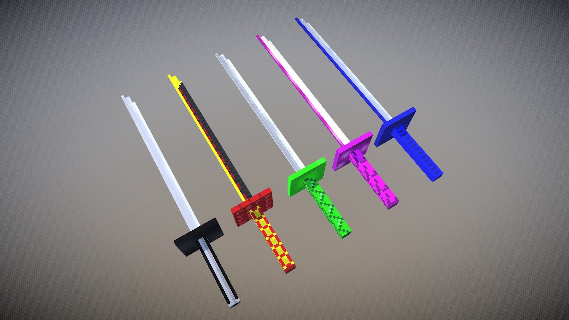 Minecraft katana models - Download Free 3D model by Minecraft Stocks ...