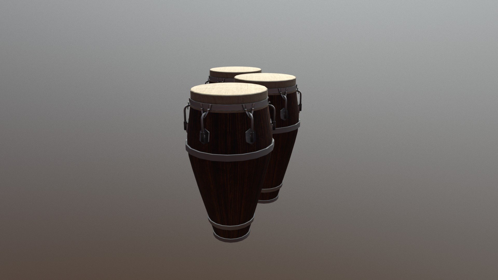 Triple Congo - 3D model by paulovillajuan (@paulovillajuan1997 ...