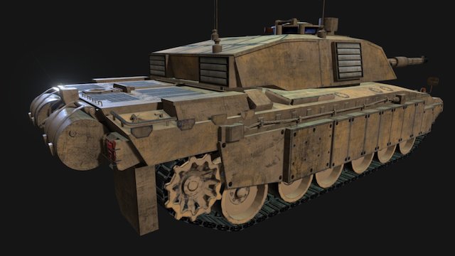 Challenger2 3D models - Sketchfab