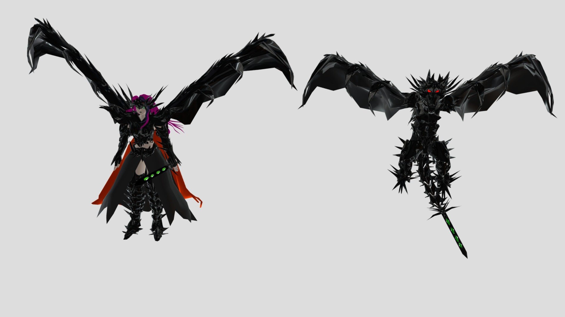 Erika S. Kayley (Alduin) - 3D model by Draconis (@Ivdraconis) [a6a928f ...