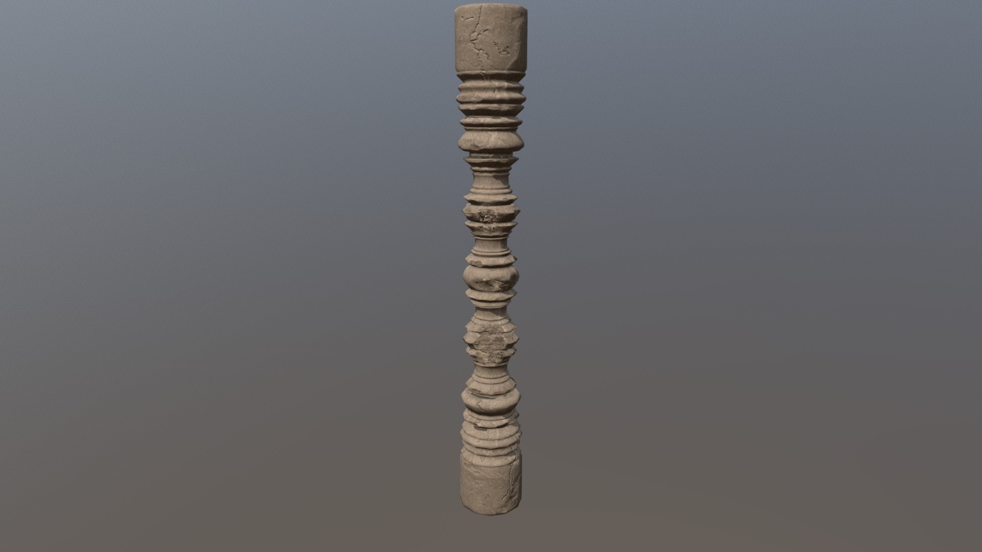 Stone Pillar - 3D model by Ana Garcia Gonzalez (@agarciagonzalez ...