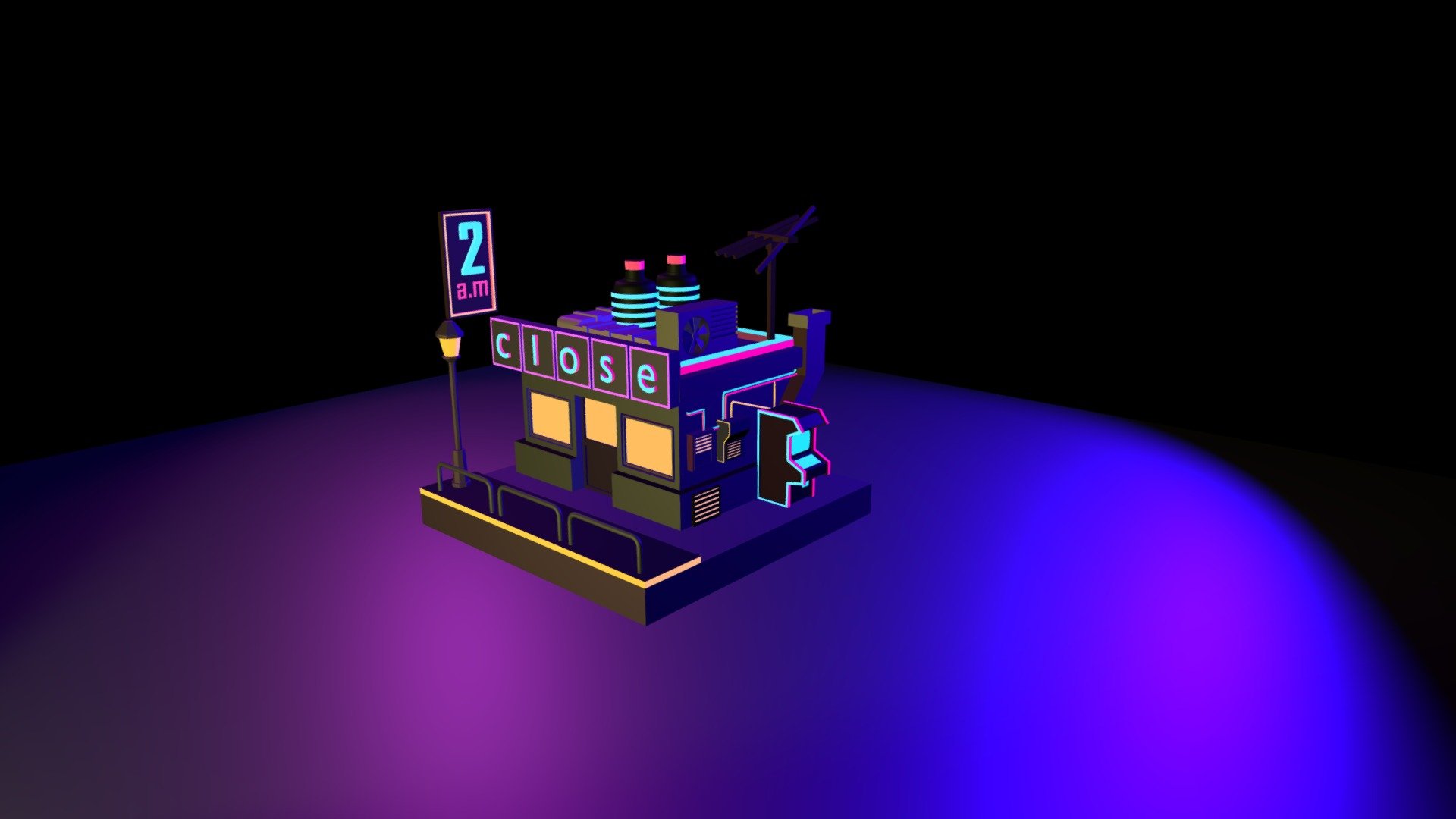 game station - 3D model by nyomryu [a6abf04] - Sketchfab
