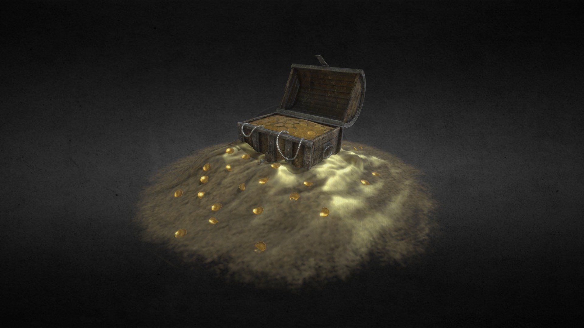 Stylized treasure Chest - Download Free 3D model by mRiot ...