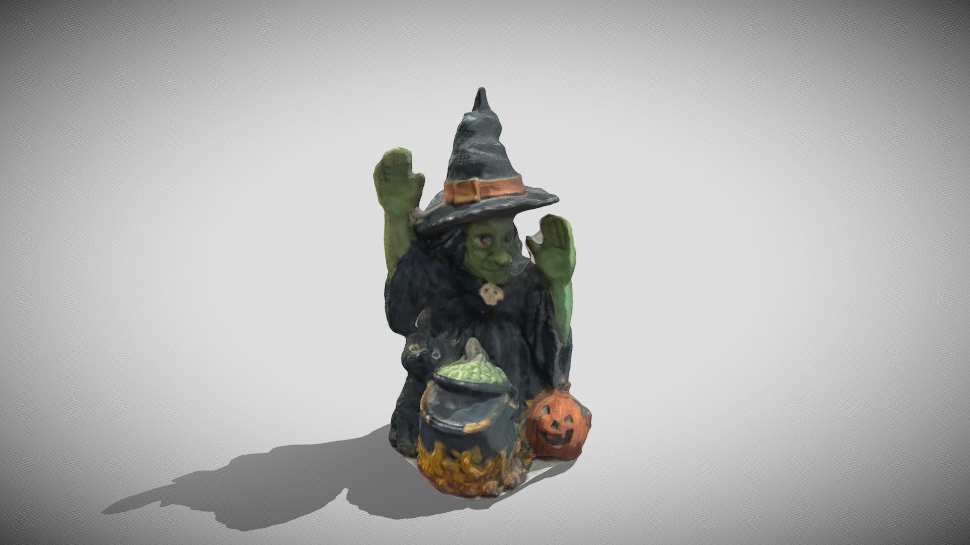 Halloween witch photogrammetry - Download Free 3D model by tossalstudio ...