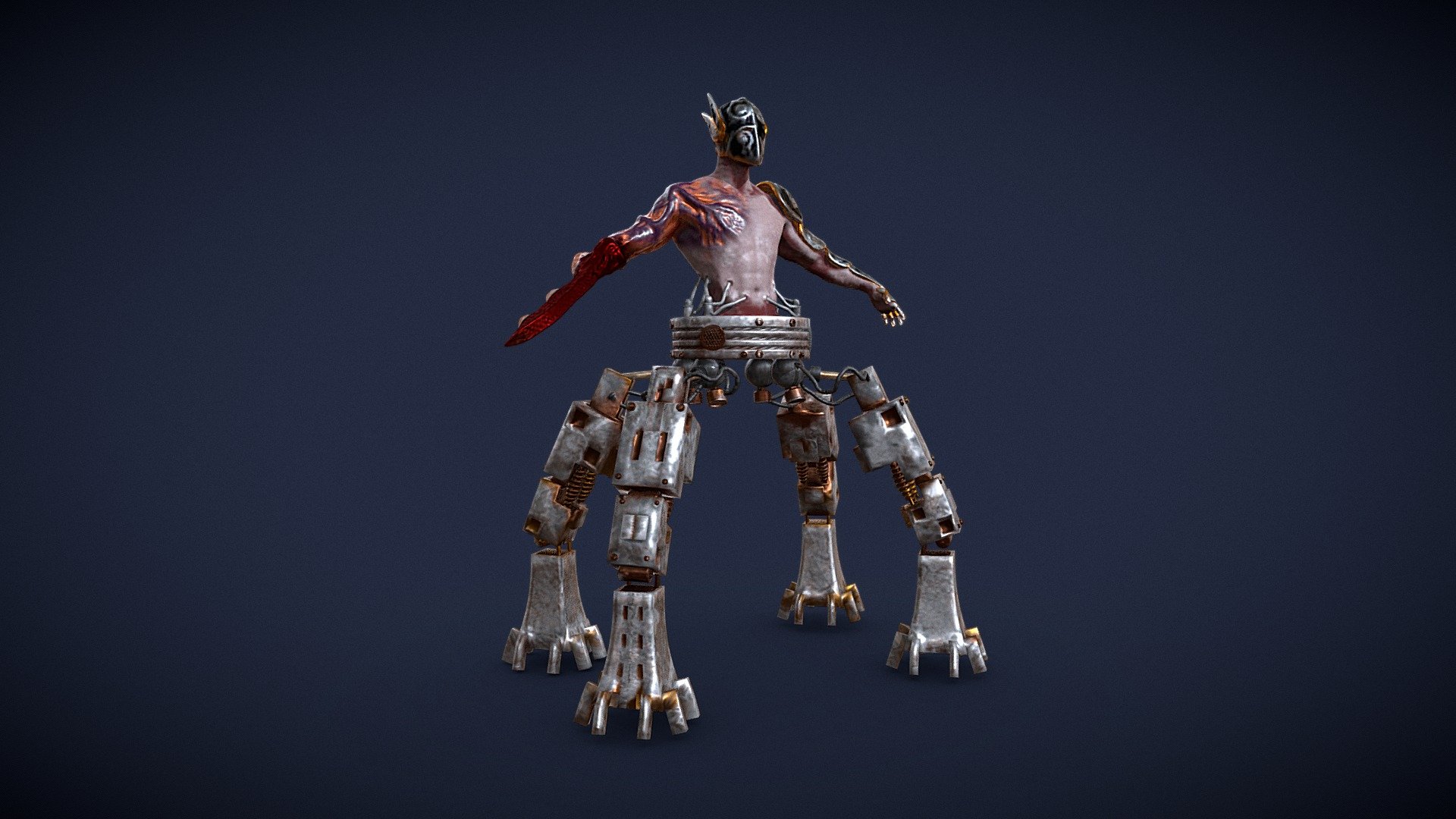 Fixed knight - Download Free 3D model by Lucas M. Rey (@luqitasmt ...