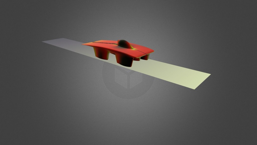 CFD Solar Car - 3D model by rponzini [a6b00d1] - Sketchfab