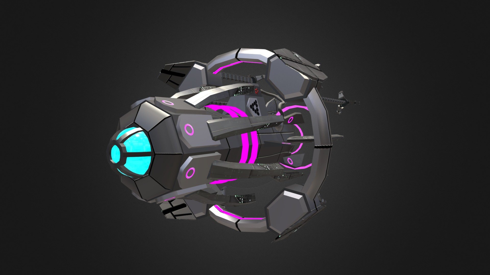 UFO - 3D model by Tuntiya Kraithong (@Tuntiya.Kraithong) [a6b017b ...