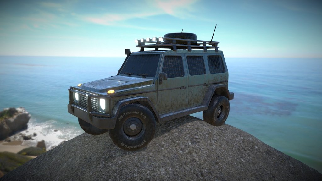Mercedes G550 Off-road Concept - 3D model by Josh (@jmdgameartist ...