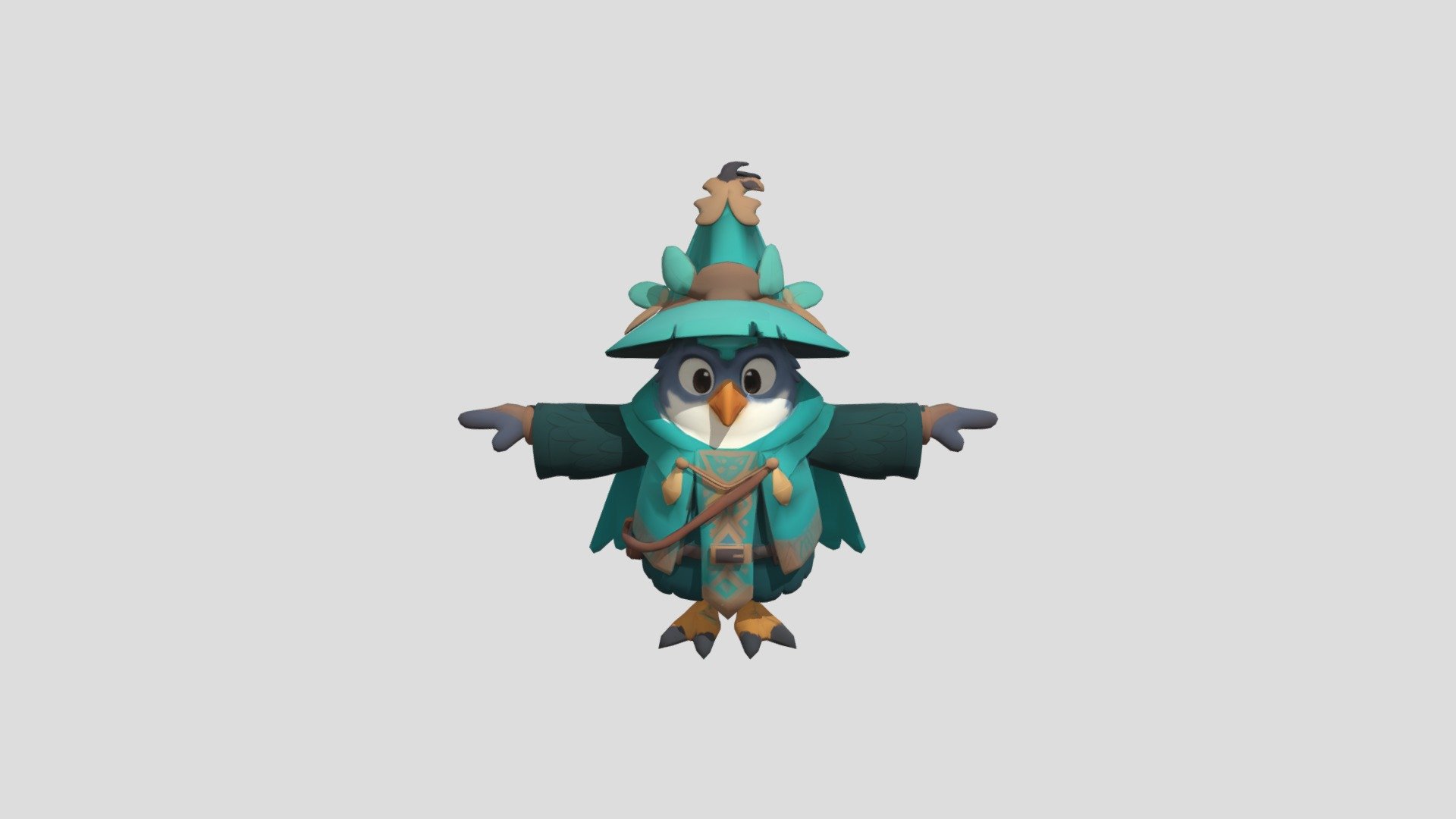 Bird stylized - 3D model by duogqi [a6b15a6] - Sketchfab