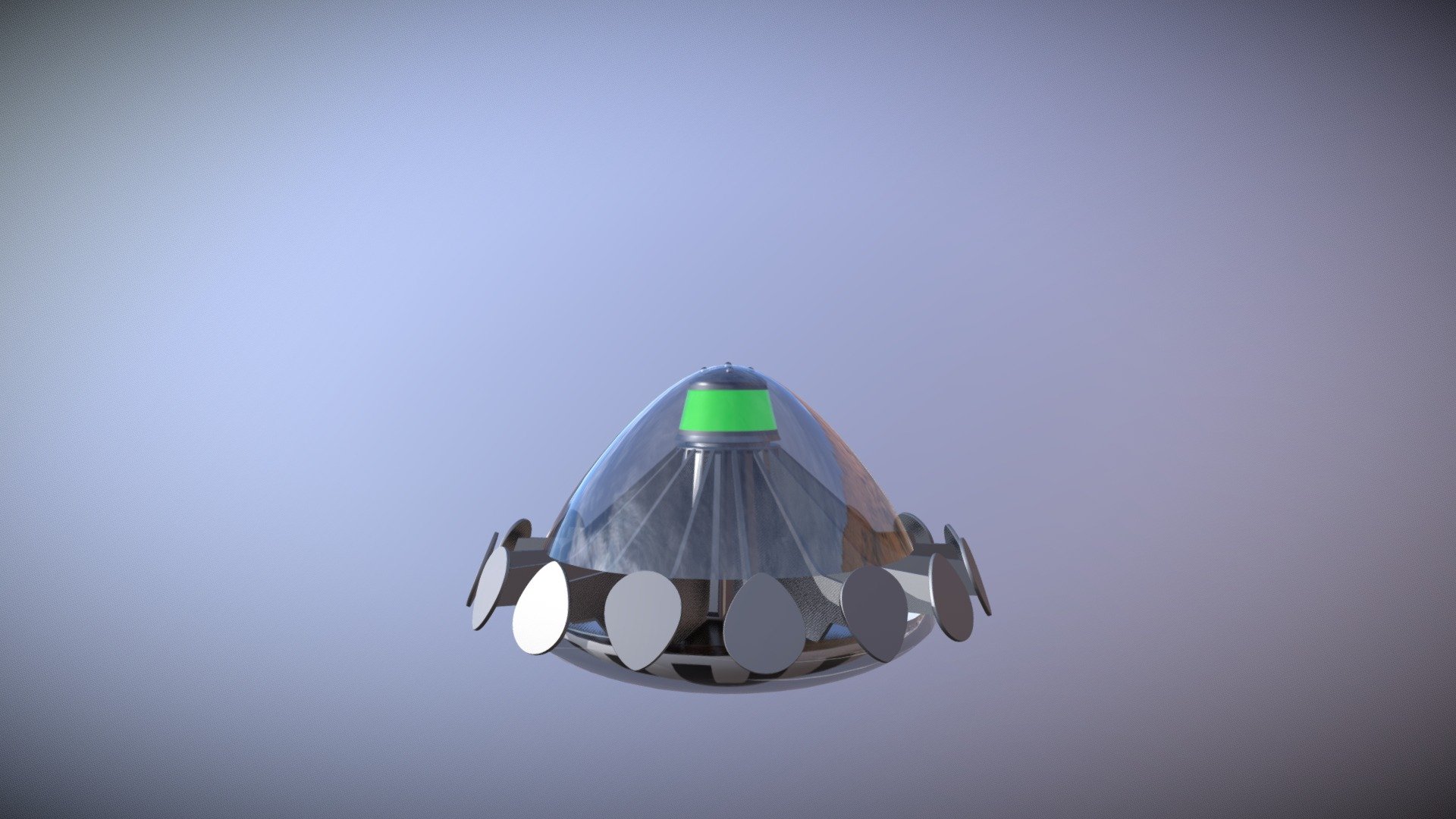 Anderson UFO - 3D model by JonesTheFilm [a6b2be7] - Sketchfab