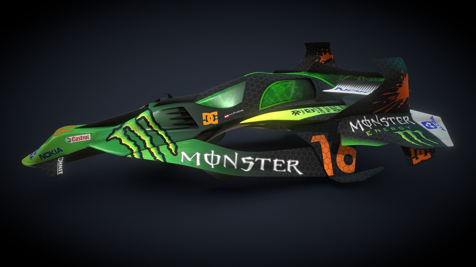 Ford_Monster FM/7E F-30002 - 3D model by giobiancoFB [a6b352a] - Sketchfab