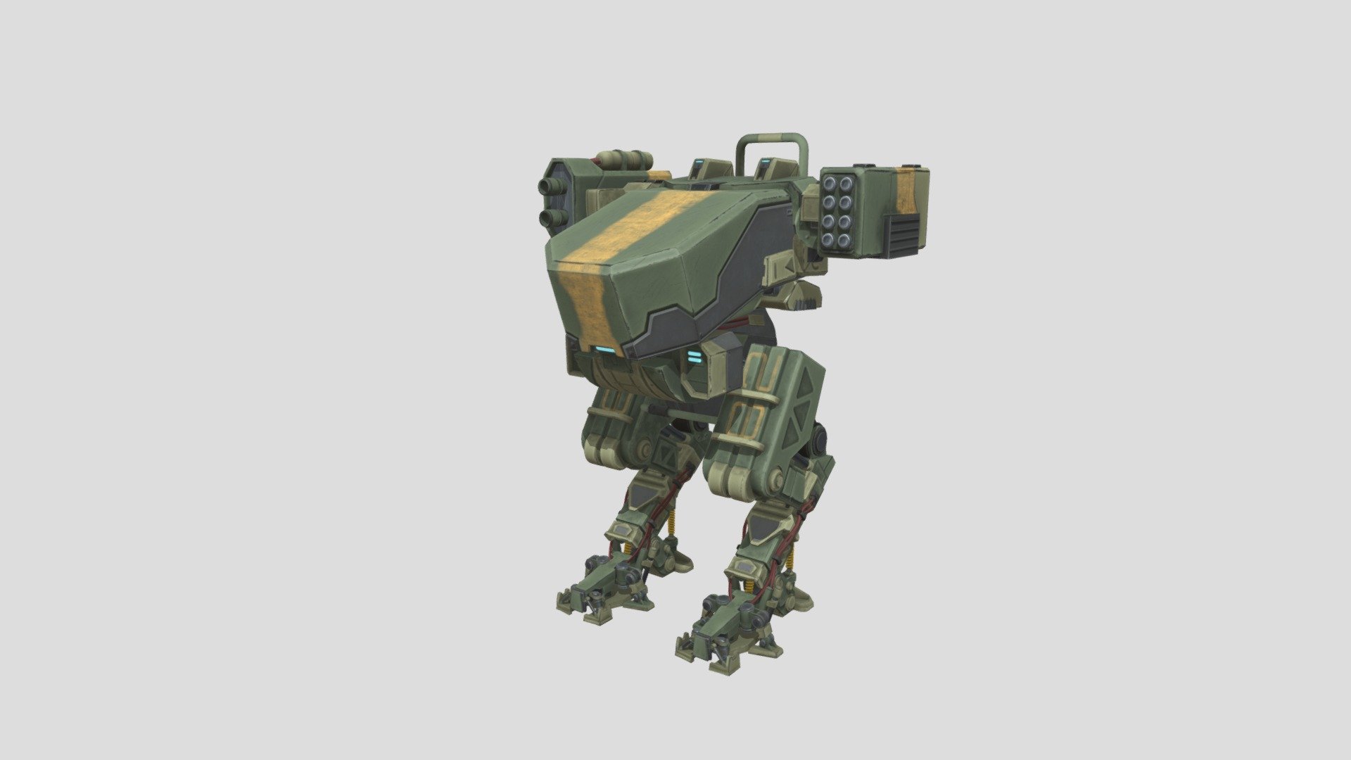 Mecha - Download Free 3D model by w82yuu [a6b3bda] - Sketchfab