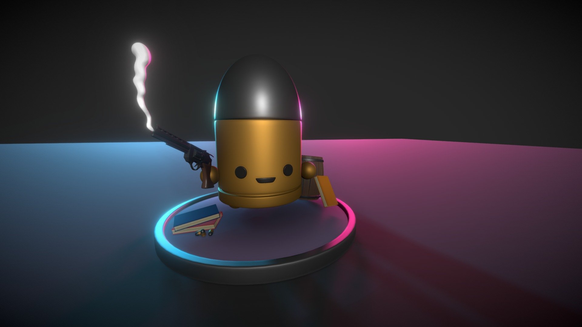 Bulletkin - 3D model by andreoty96 [a6b553c] - Sketchfab