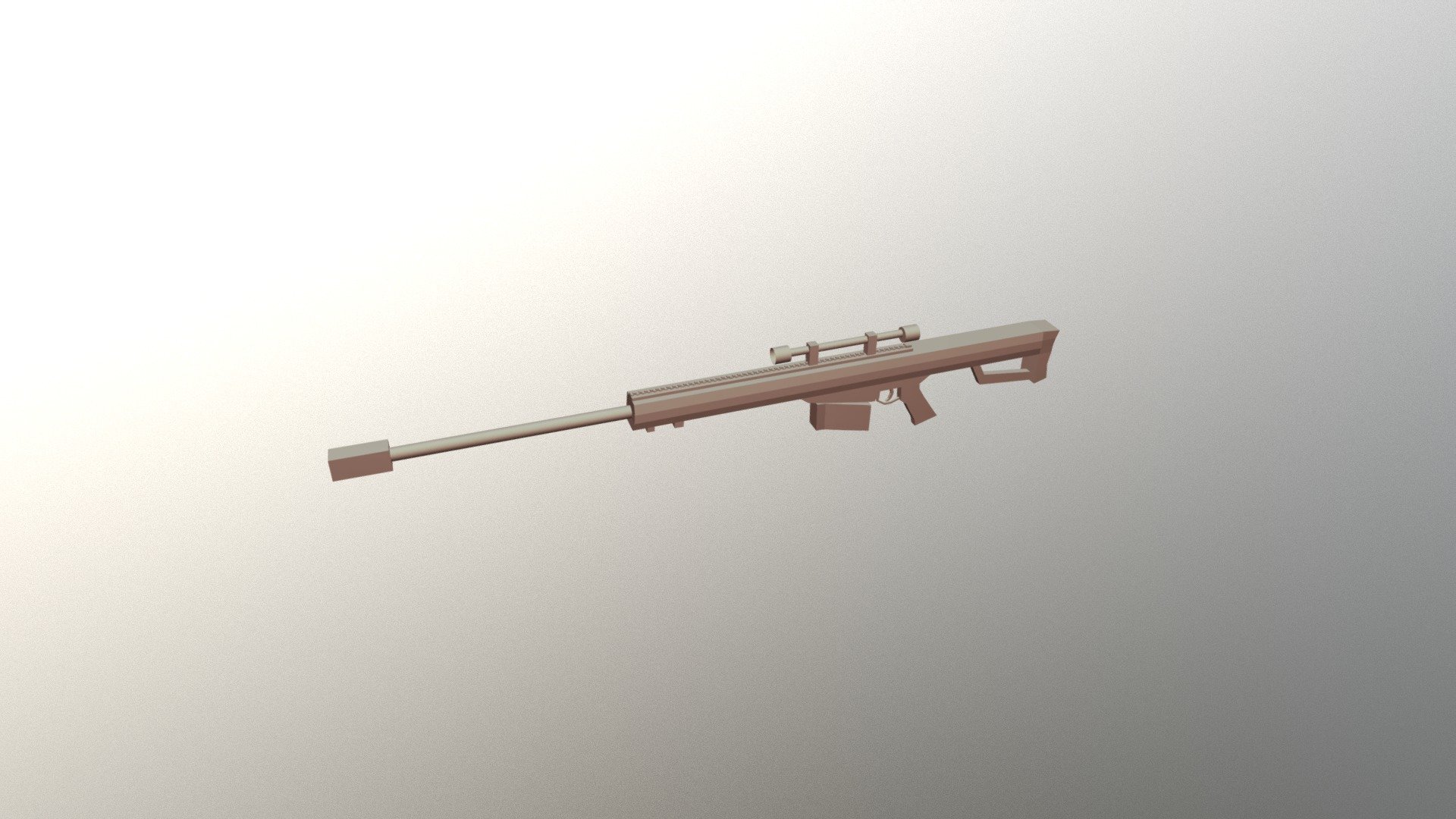 Sniper Rifle - 3D model by ralan47 [a6b680f] - Sketchfab