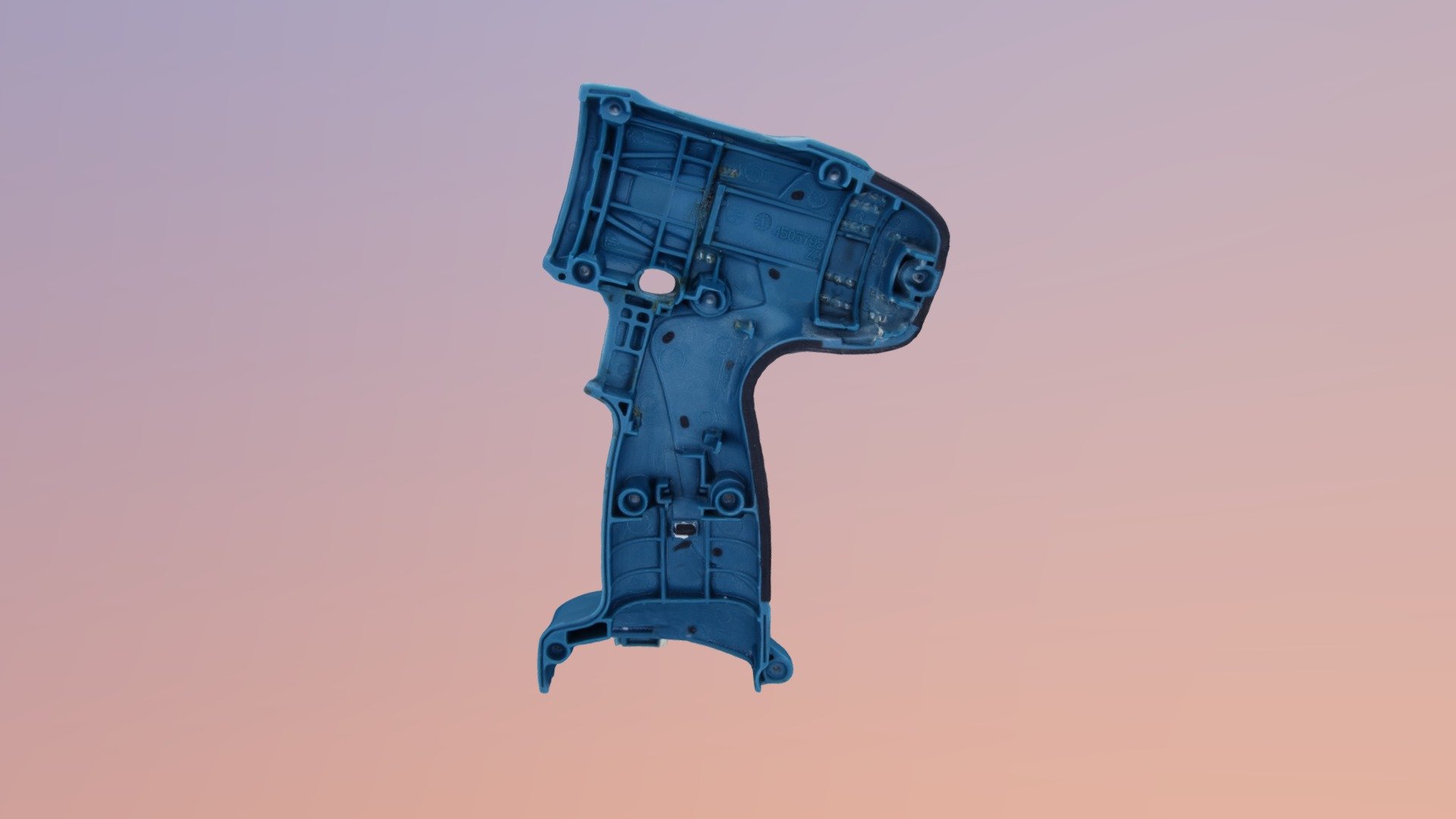 3D Scanned Drill Body - 3D model by 3ddreamstudio [a6b8728] - Sketchfab