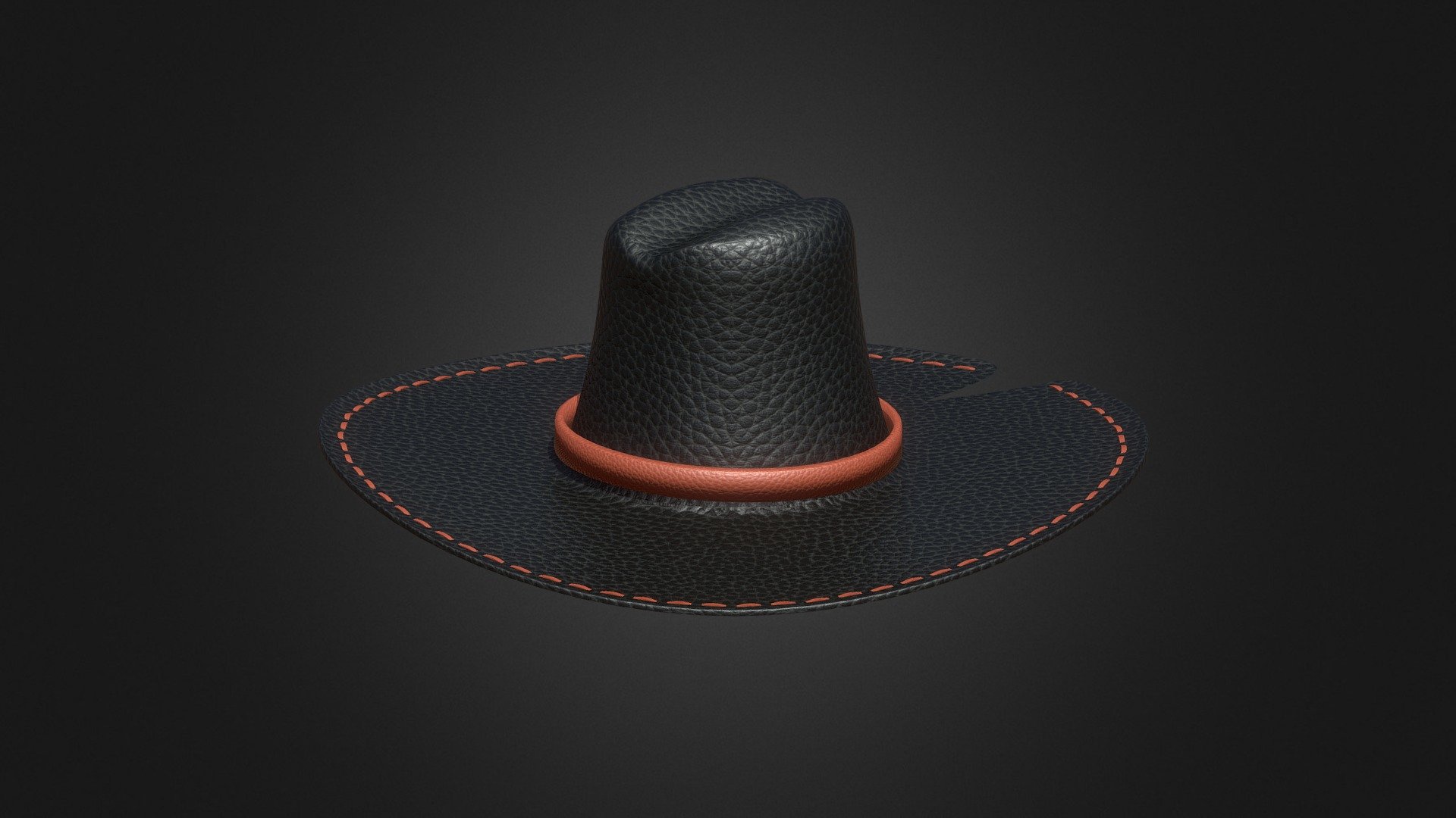 Cowboy hat - Download Free 3D model by titqa [a6b8f16] - Sketchfab