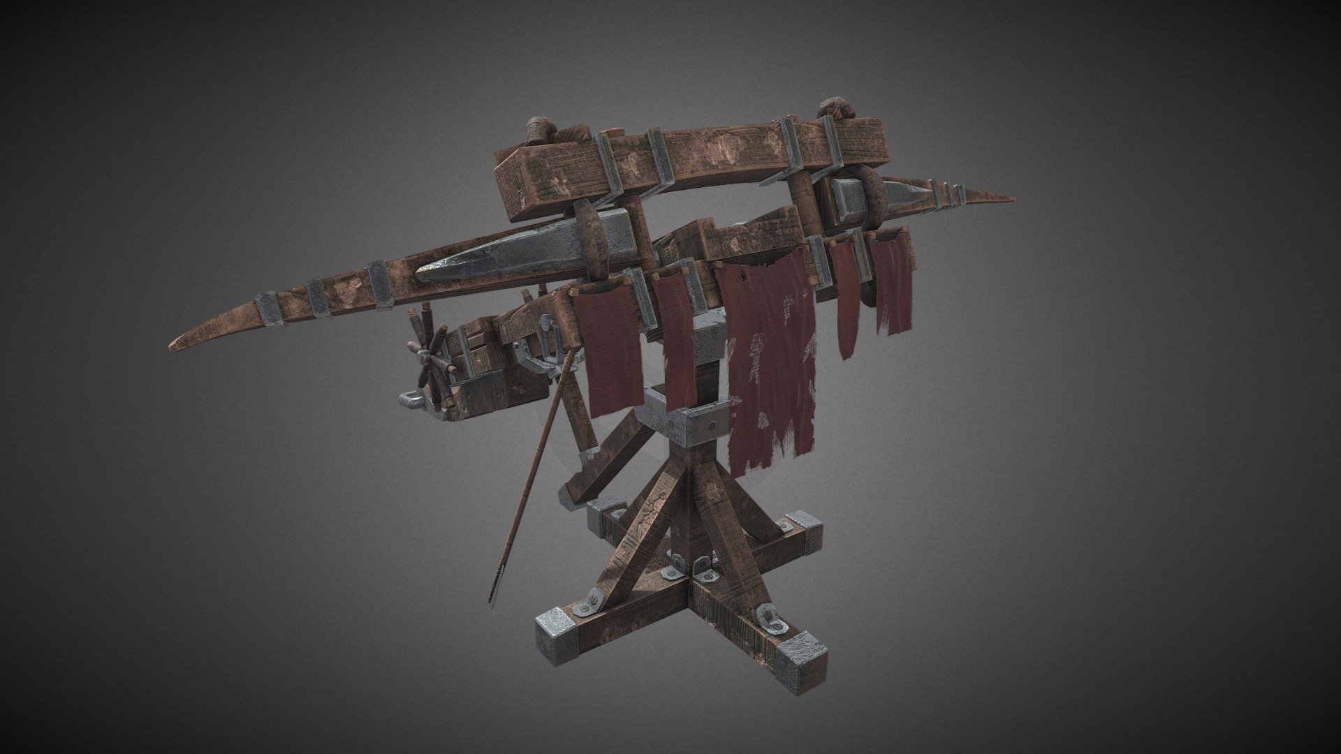 Medieval Ballista - Buy Royalty Free 3D model by Giuliano Bianco ...