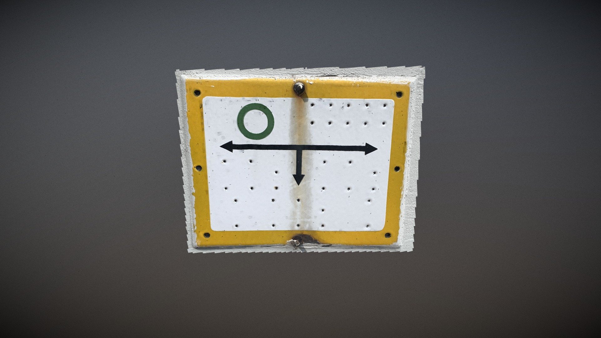 Gas distributor indicator board - Photogrammetry - 3D model by ...