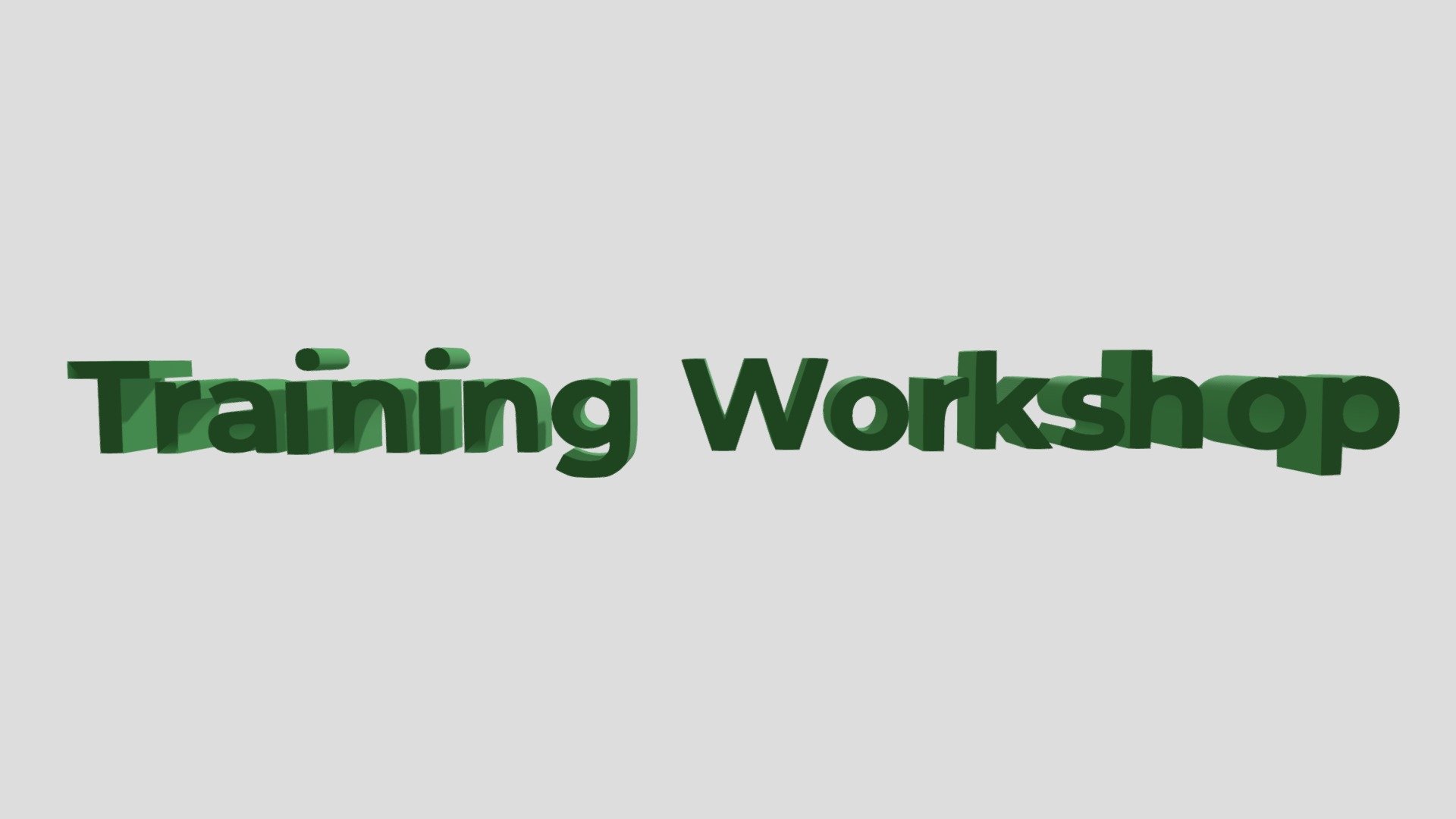 Training Workshop - Download Free 3D model by nicmitham [a6ba975 ...