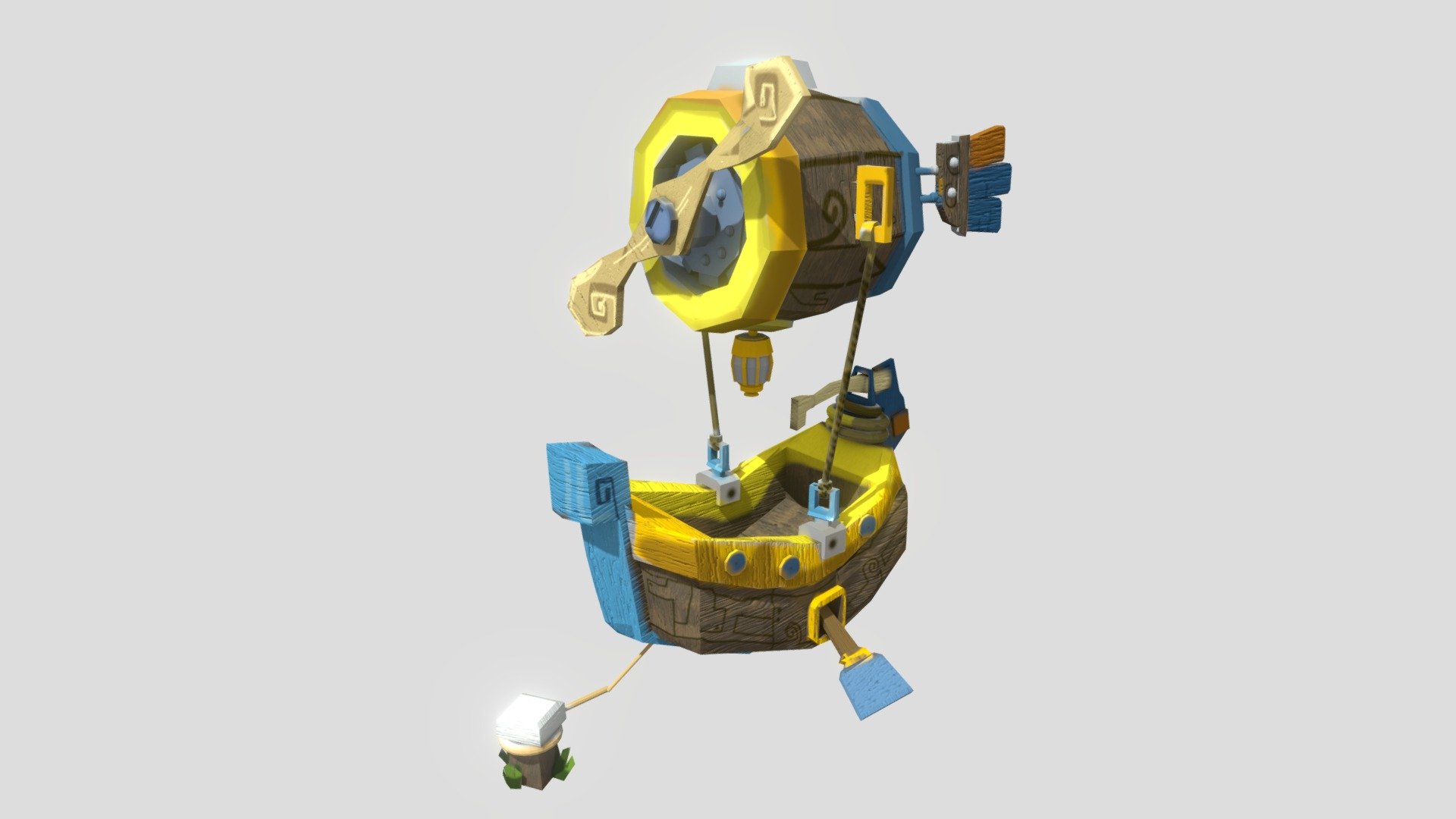 Flying ship - 3D model by tonycarrascodesigner [a6bb010] - Sketchfab