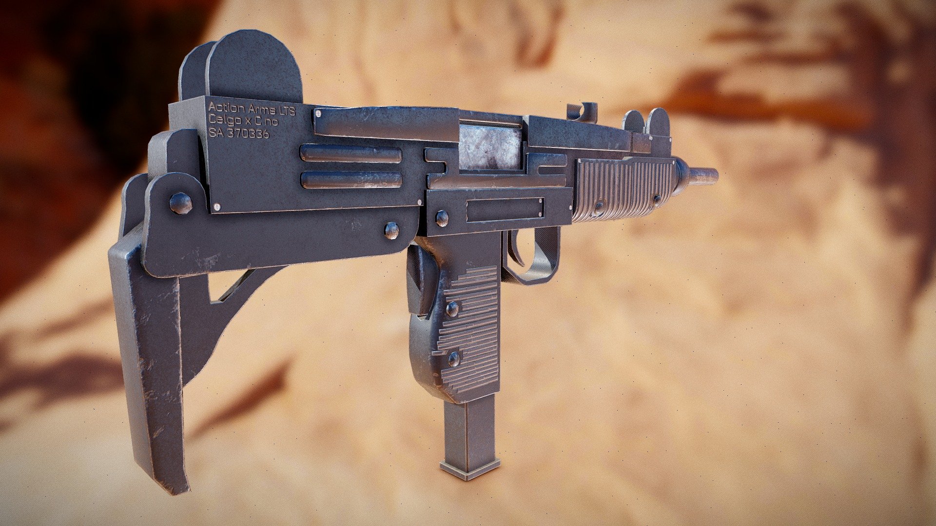 Uzi - Download Free 3D model by Kelisei Ventura (@frankestudios71 ...