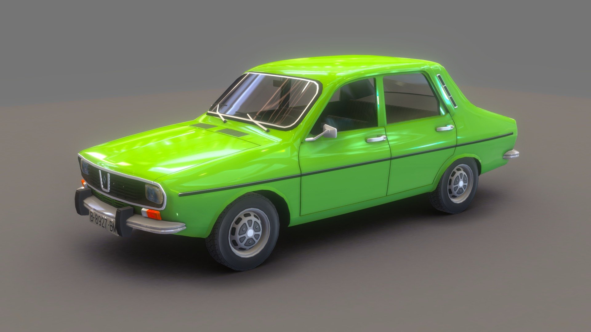 Renault 12 - 3D model by codexito [a6bf798] - Sketchfab